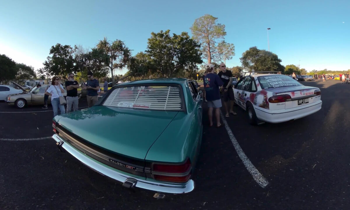 Redcliffe Cruise Night VR180 3D VR 17.08.2024 Car Show QLD Brisbane ...