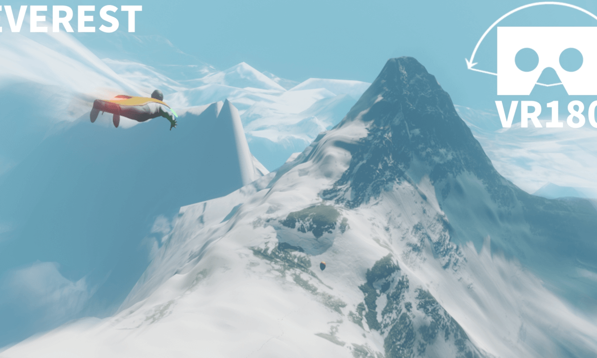 Base jump from Everest VR | DeoVR