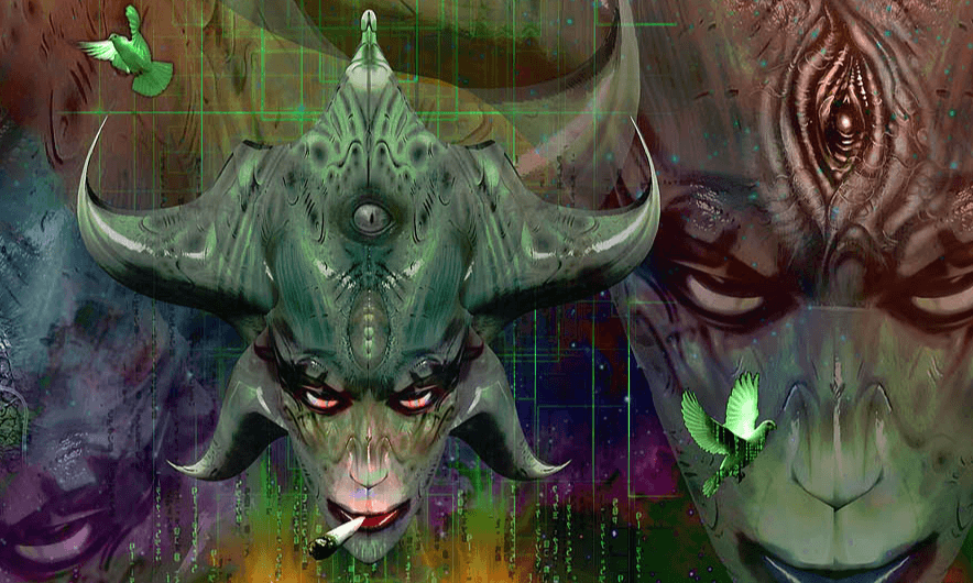 Daniel FX Staal's Space Lords Doomsday Button at the Black Door of ...