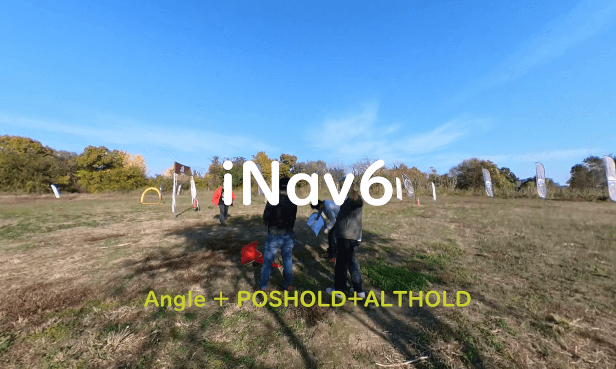 iNav6 Test Flight Invisible Drone ! | DeoVR