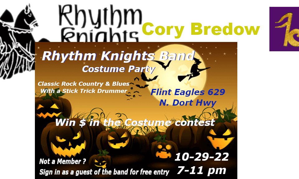 3d Vr180. Rhythm Knights Band Halloween Set 1 WSG Lonnie and Rubin.
