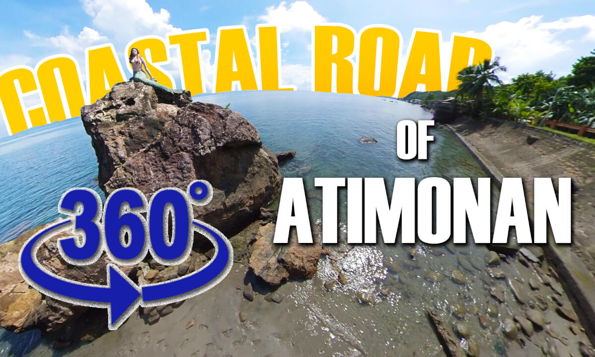 Atimonan Quezon Coastal Road 360 Video | A Roadtrip to Remember