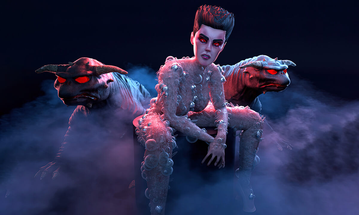 Gozer and Terror Dogs - Spinningblade - VR Video | DeoVR