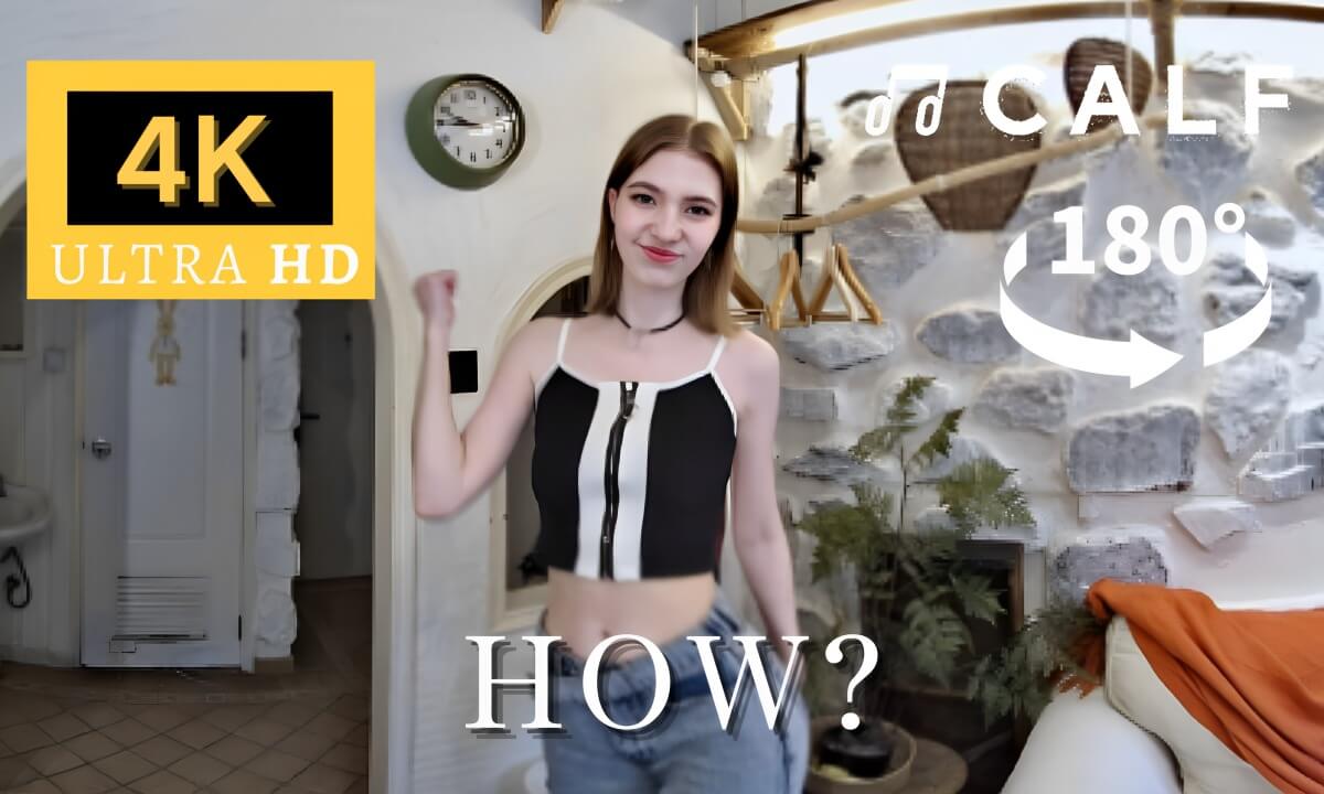 CALFVR- How do you think？👀 - Calf VR - VR Video | DeoVR