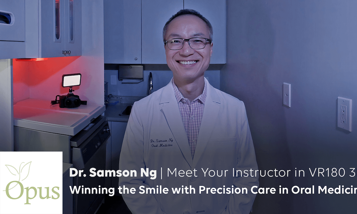 Dr. Samson Ng - Winning the Smile with Precision Care in Oral Medicine