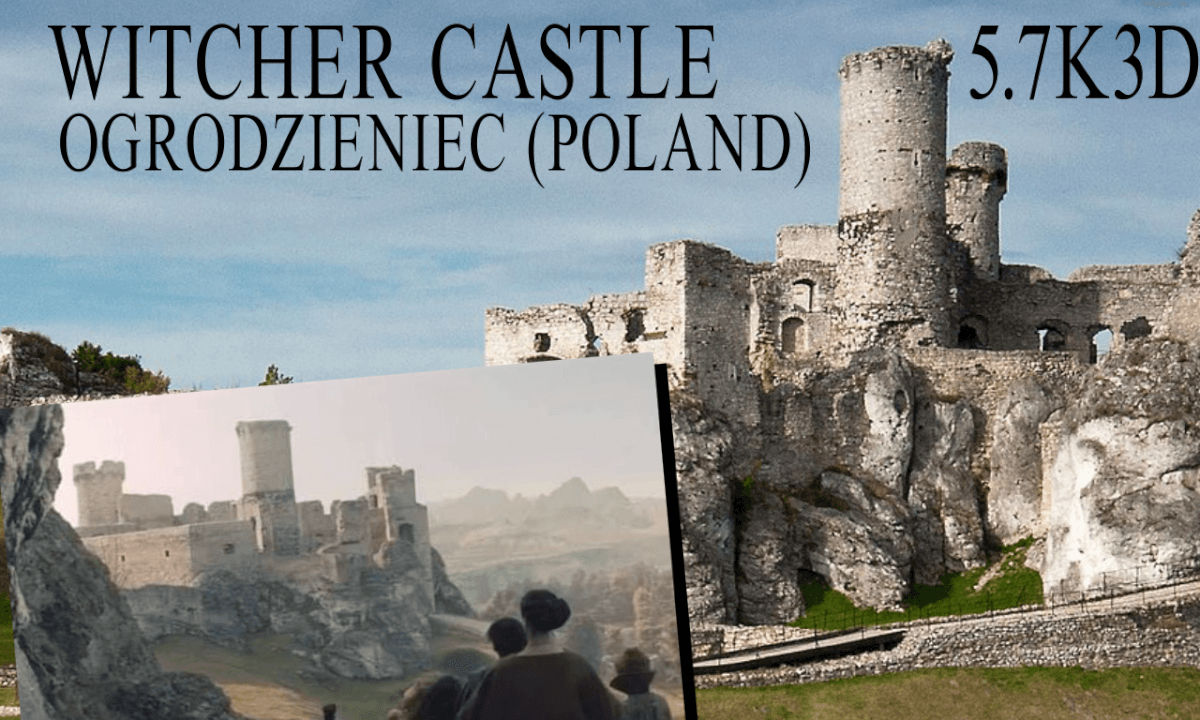 Witcher Castle in Poland - Virtual tour 5.7K 3D | DeoVR