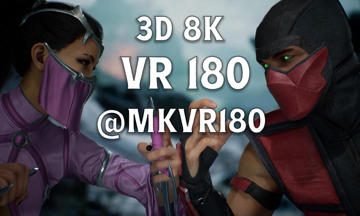 Mortal Kombat VR: Mileena vs Ermac (VR180 8K 3D Battle) | Epic Virtual Fight Scene (MQVR-5A)