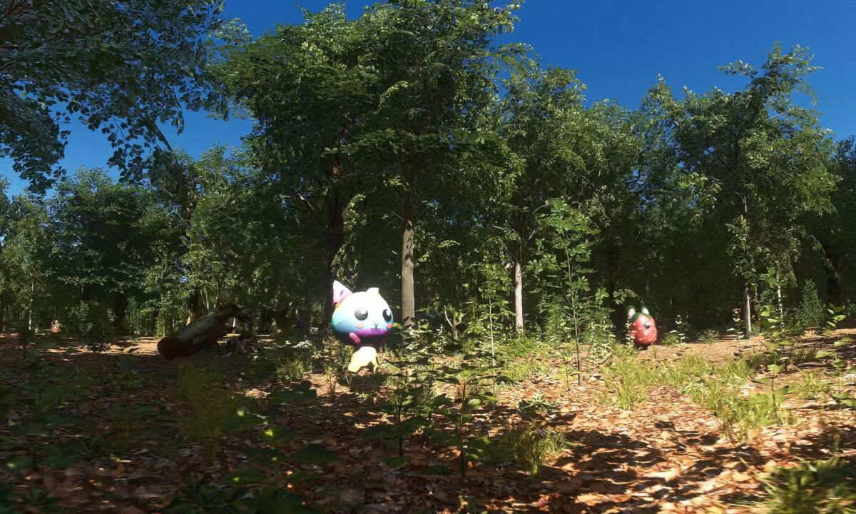 Crazy Forest 8K - real3d - VR Video | DeoVR