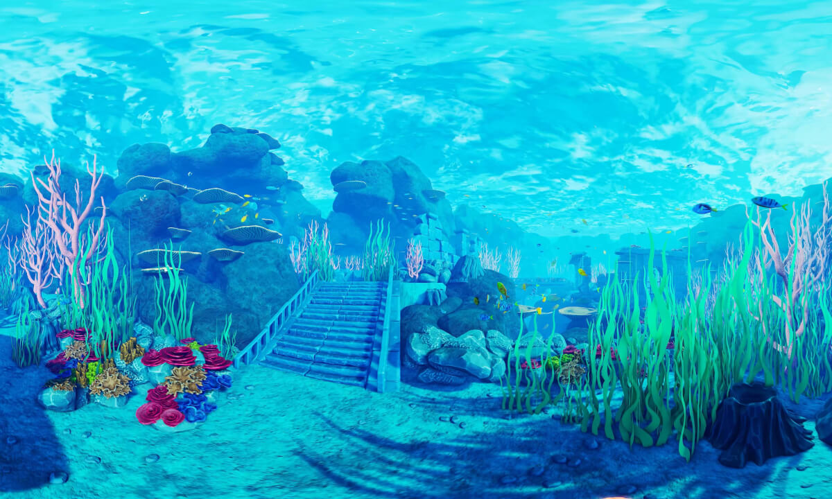 Underwater relics 8K - real3d - VR Video | DeoVR