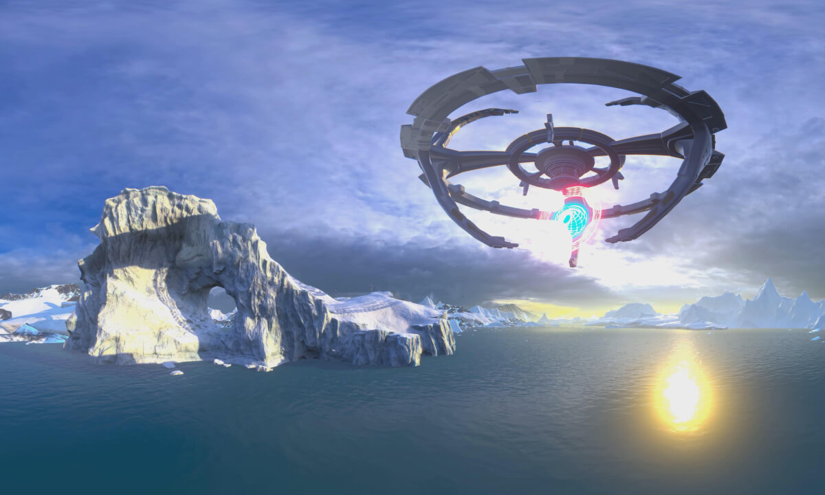 Polar spacetime disorder 8K - real3d - VR Video | DeoVR