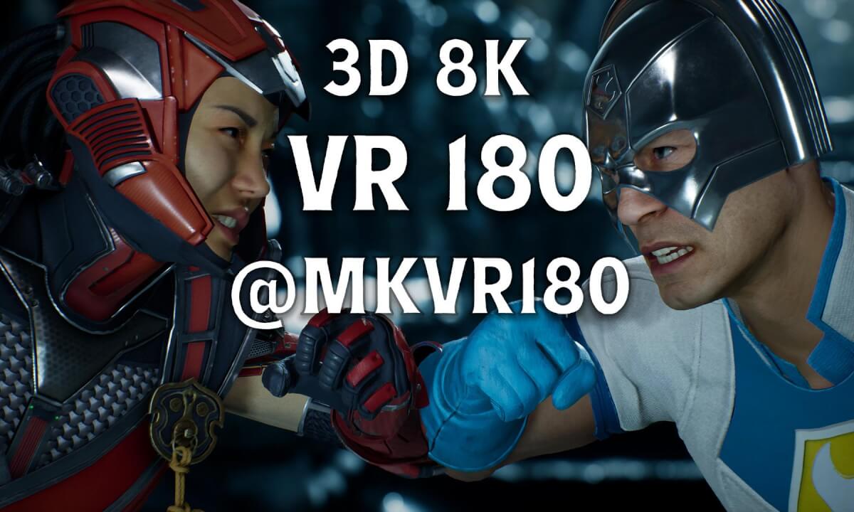 Mortal Kombat VR: Sektor vs Peacemaker (VR180 8K 3D Battle) | Epic Virtual Fight Scene (MQVR-7A)