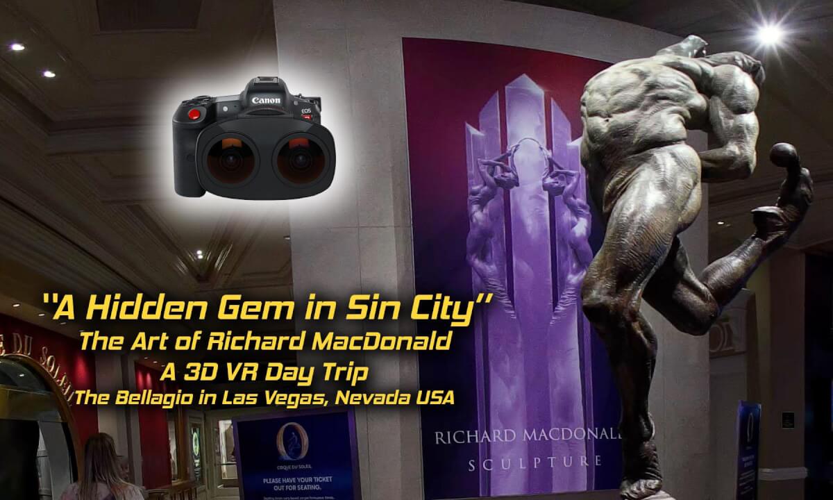 A Hidden Gem in Sin City - The Art of Richard MacDonald (3D 8K VR180)