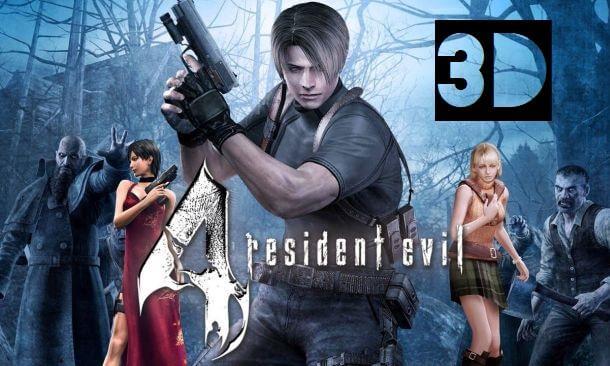 3D VR Gameplay : Resident Evil 4 - El Gigante Boss Fight