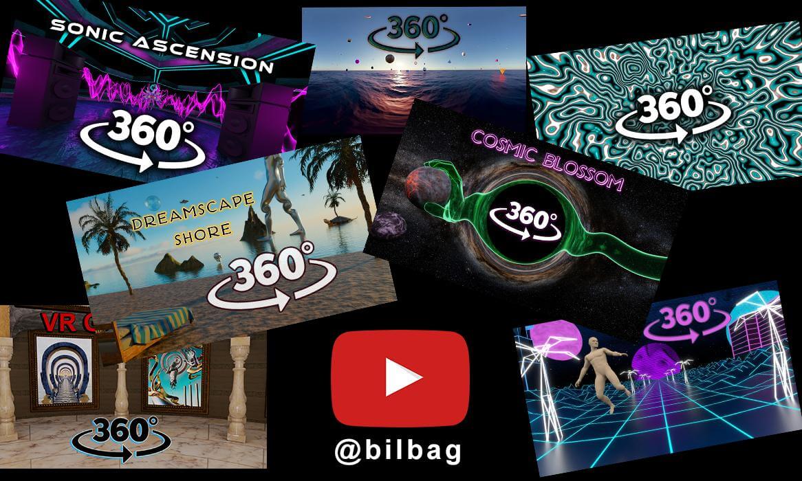My VR 180°, 360° Videos (Link in description) | DeoVR