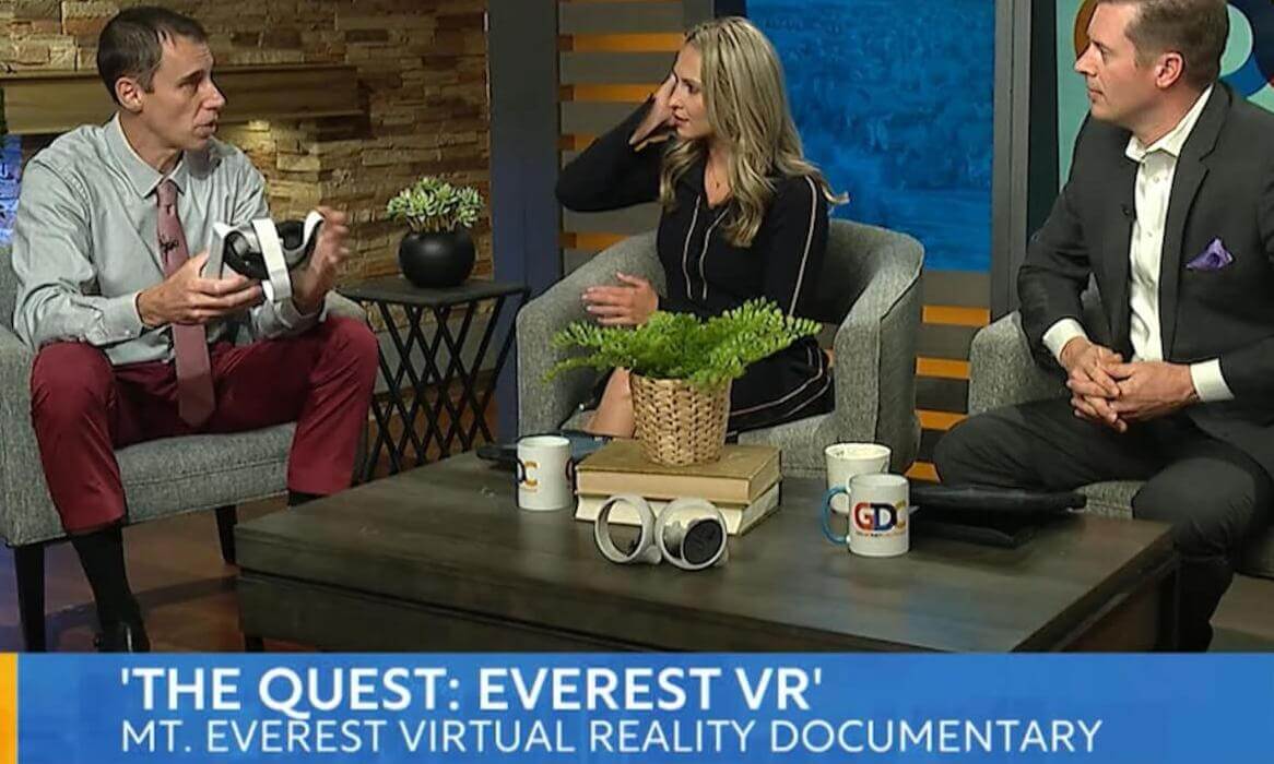 Alex Harz Interview about 'THE QUEST: Everest VR' Mt. Everest Virtual Reality Documentary