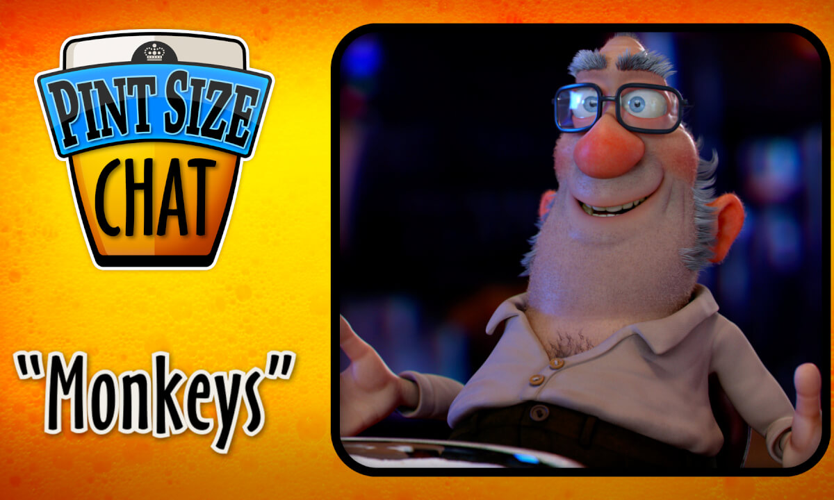 MONKEYS?! Pint Size Chat - PuttyStudios - VR Video | DeoVR