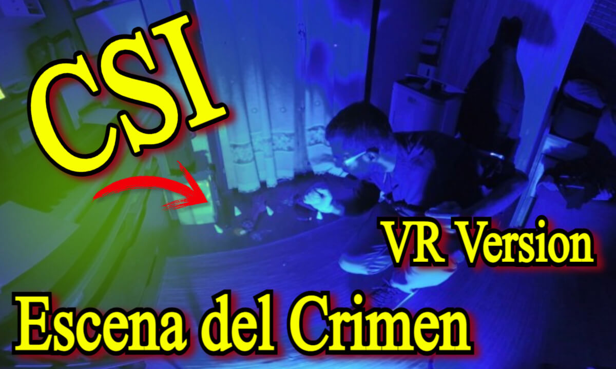ASMR VR Crime Scene Investigation CSI - ROLEPLAY Spanish