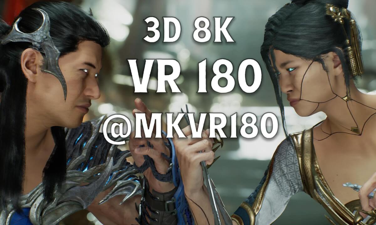 Mortal Kombat VR: Liu Kang vs Kitana (VR180 8K 3D Battle) | Epic Virtual Fight Scene (MQVR-15A)