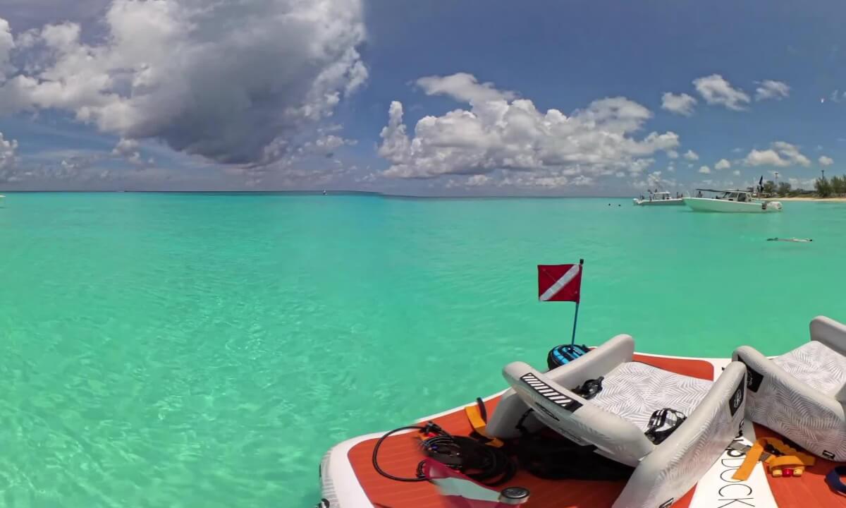 360° View: Bimini Bliss with PopBoard Co. Dock Setup 🌊🚤