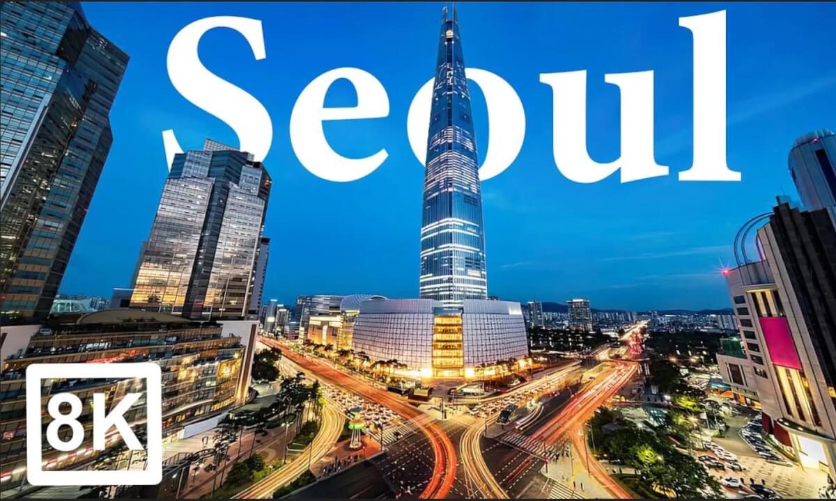 Seoul in 8K ULTRA HD - Capital of South korea (60 FPS)