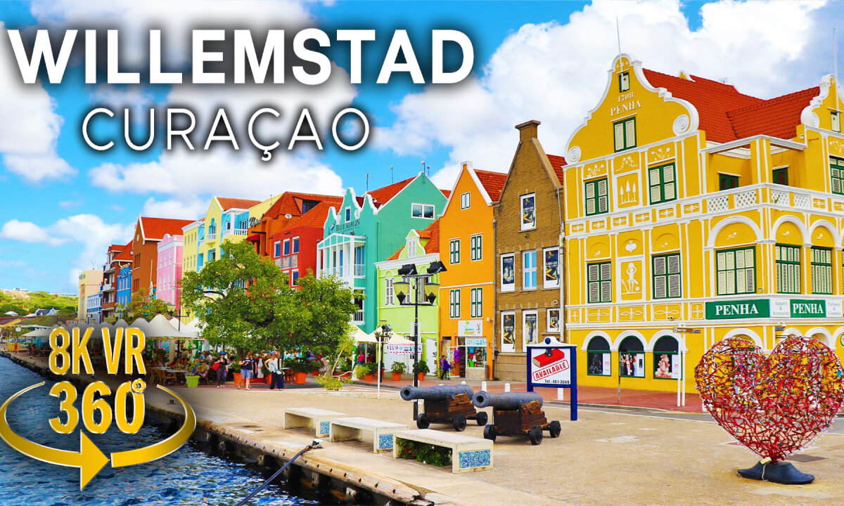 Iconic Views of Willemstad - Curacao | DeoVR