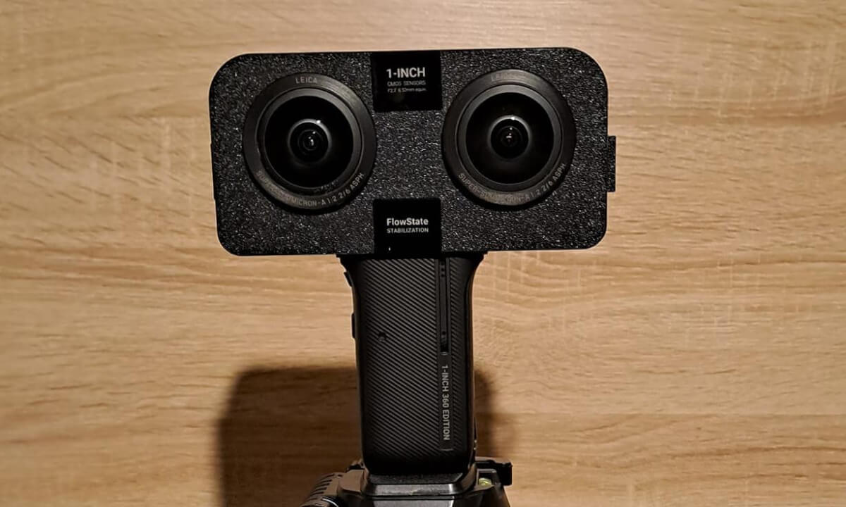Testfootage from DIY-VR180 lens - Insta360 one RS 1 inch - camera ...