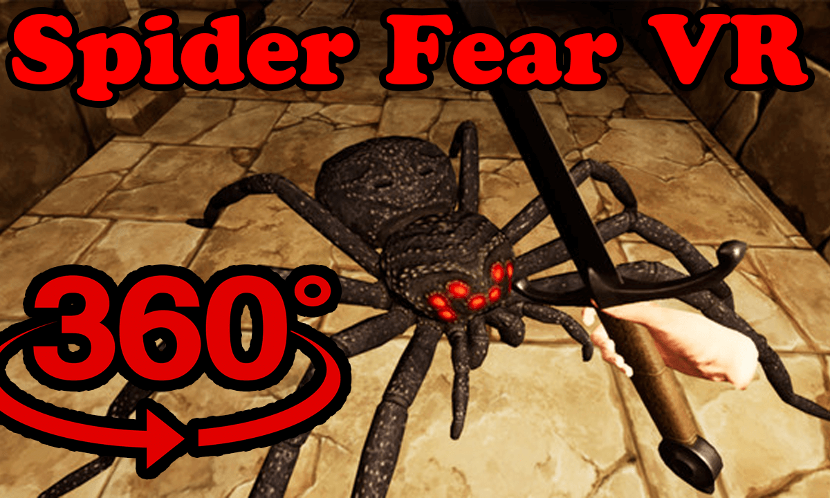 Spider Fear VR My 1st Time Playing - Thorns VR 360 4k