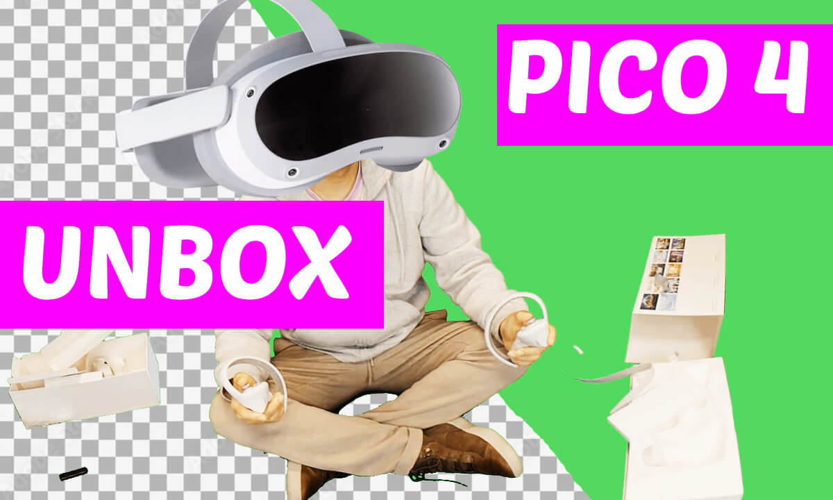 PICO 4 Unboxing PassThrough - DeoVRLabs - VR Video | DeoVR