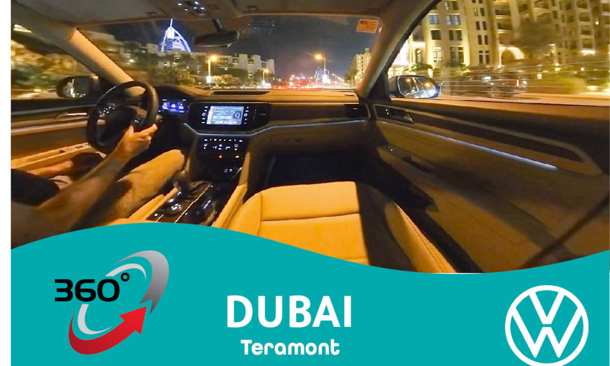 Night Drive in DUBAI - drivescape360 - VR Video | DeoVR