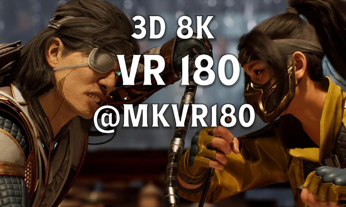 Mortal Kombat VR: Takeda vs Kitana (VR180 8K 3D Battle) | Epic Virtual Fight Scene (MQVR-23A)
