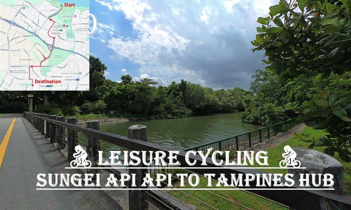 🚴🏻‍♀️Leisure Cycling 🚴🏻‍♀️| Sungei Api Api to Tampines Hub