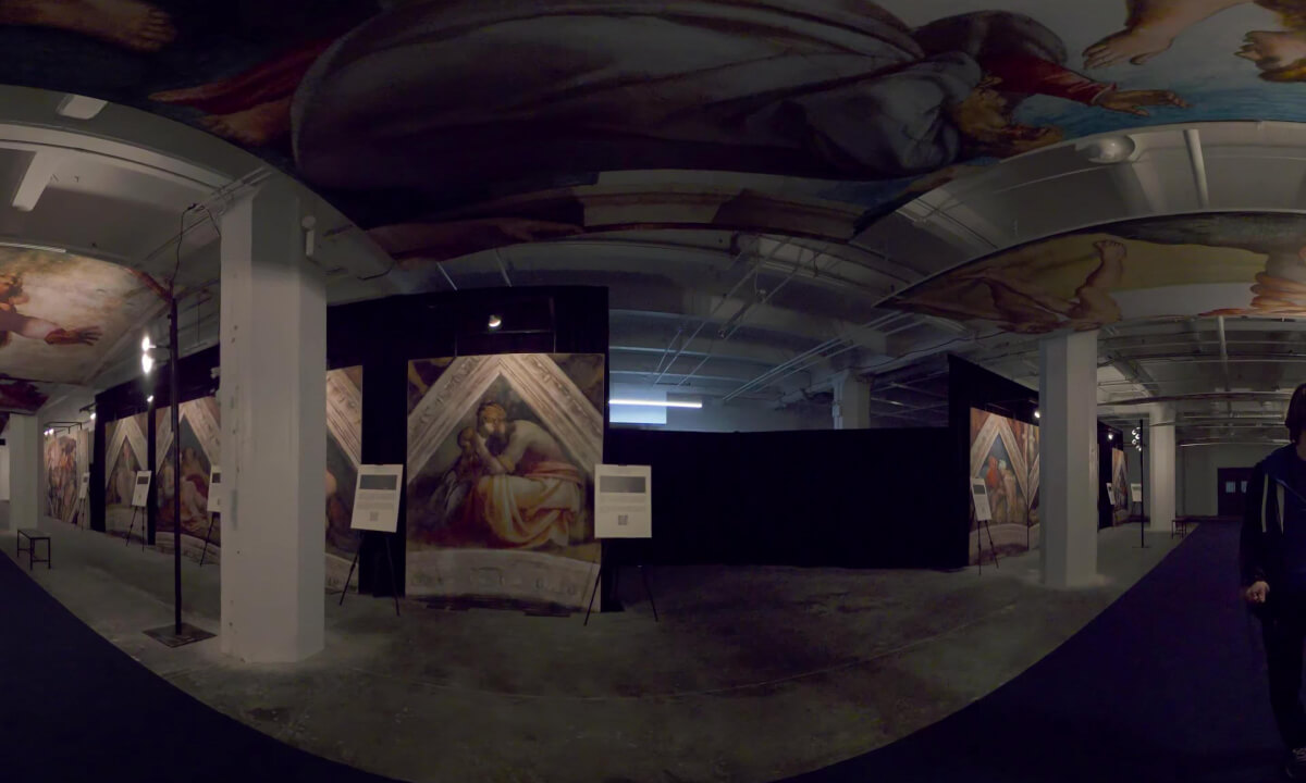 Michelangelo’s Sistine Chapel: The Exhibition 360 VR | DeoVR