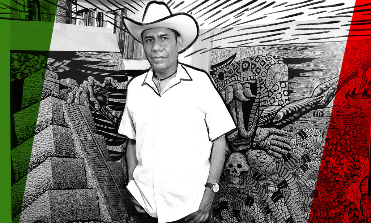 Mexican artist studio visit Sergio Sanchez Santa Maria (Spanish)