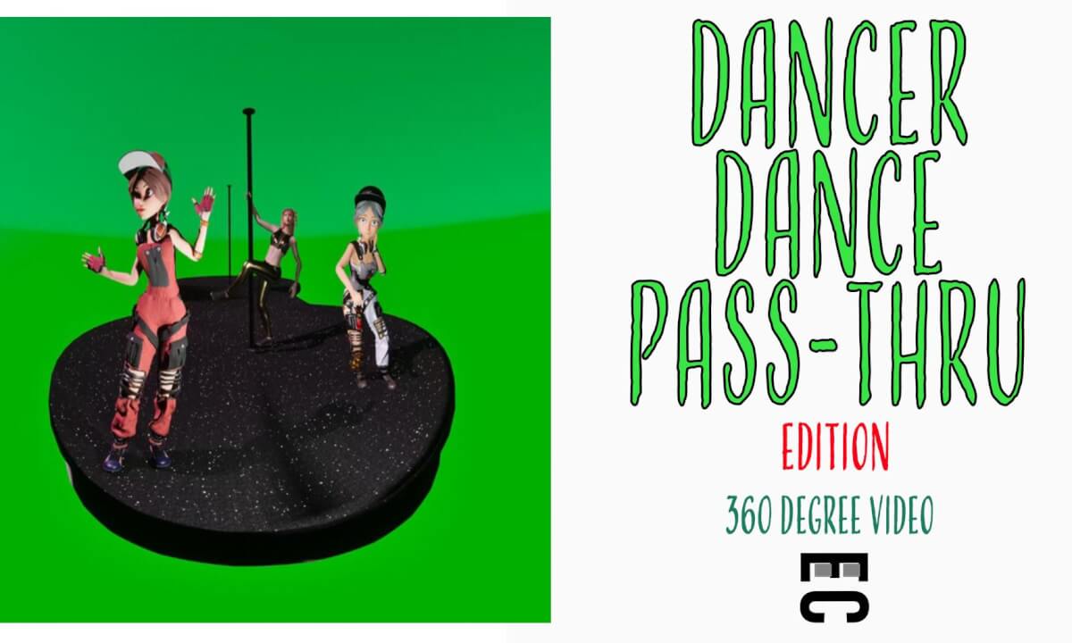 dancer dance - Emotional Crypto - VR Video | DeoVR