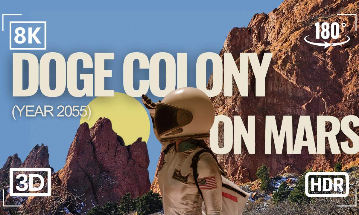 Doge Colony on Mars Year 2055: A New Beginning After Earth’s Collapse | Join the Mars Settlement ...