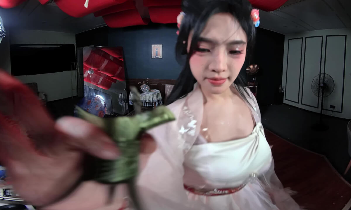 狸妖妖20241222001 新贵妃醉酒 3D VR 180 8K | DeoVR