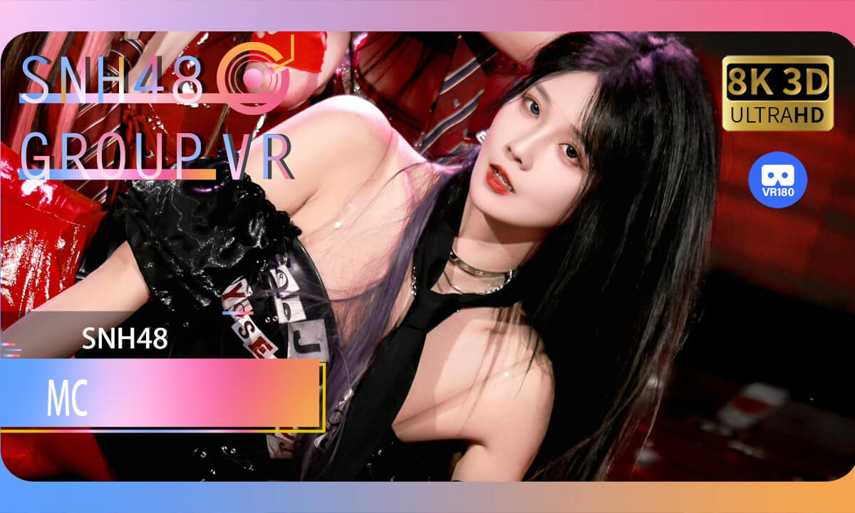 【VR8k 180】SNH48｜MC - ChinaJoy2024 - VR Video | DeoVR