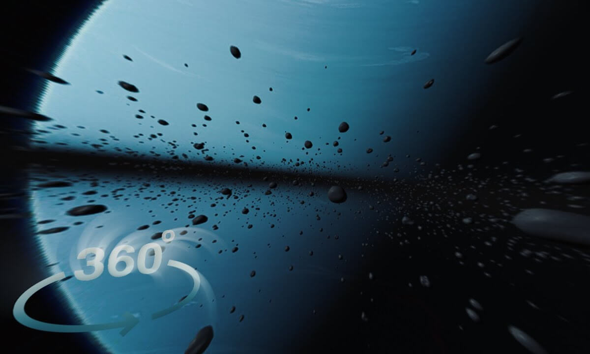 Falling into NEPTUNE - 360 VR Simulation | DeoVR
