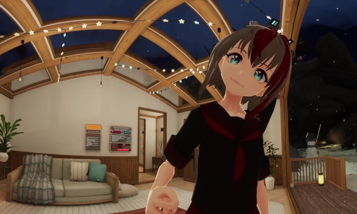 VRChat VR180 Camera Test footage | DeoVR