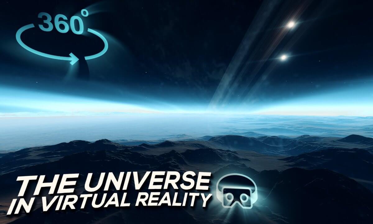 Explore the Universe in Virtual Reality! - 360 Space Journey [4K]