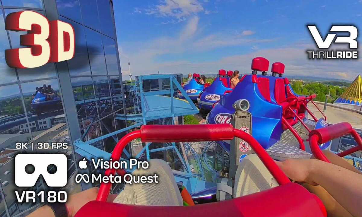 3D VR180 epic Roller Coaster 8K: Experience Euro-Mir @ Europa Park Like NEVER Before!
