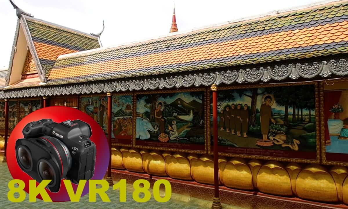 SIEM REAP HISTORICAL Buddhist temple Wat Preah Prom Rath