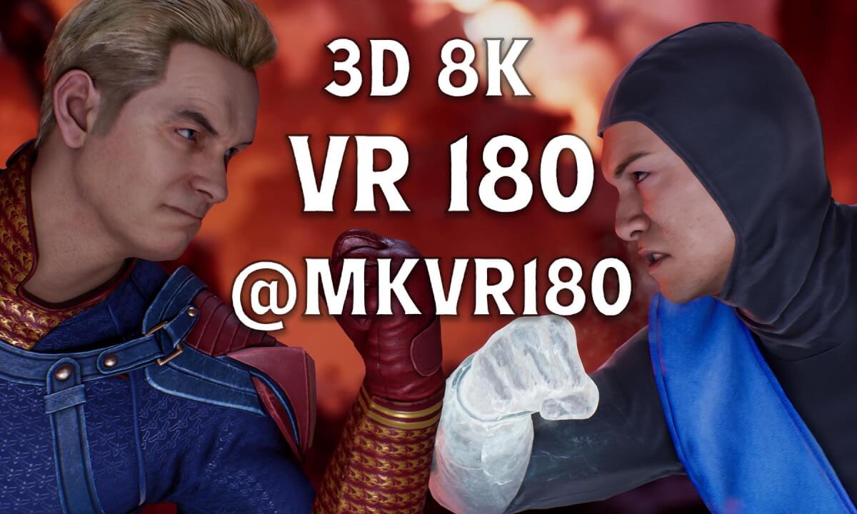 Mortal Kombat VR: Homelander vs Sub-Zero (VR180 8K 3D Battle) | Epic ...