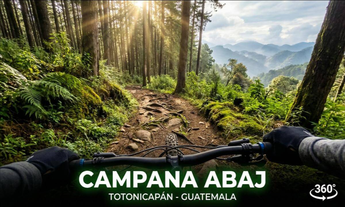 Cycling Through Campana Abaj Forest | Totonicapán Guatemala | 8K 360 ...