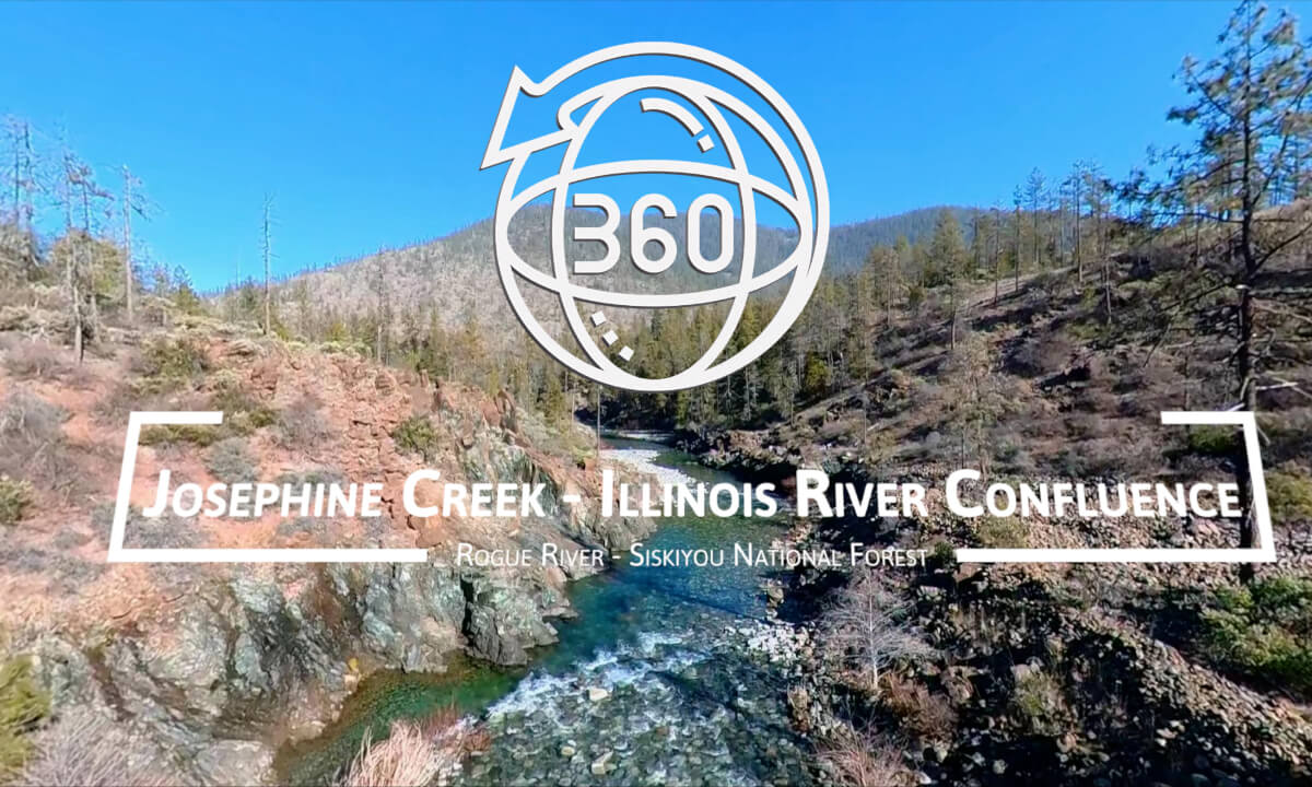 360° Invisible Drone | Josephine Creek - Exploration of the Illinois ...