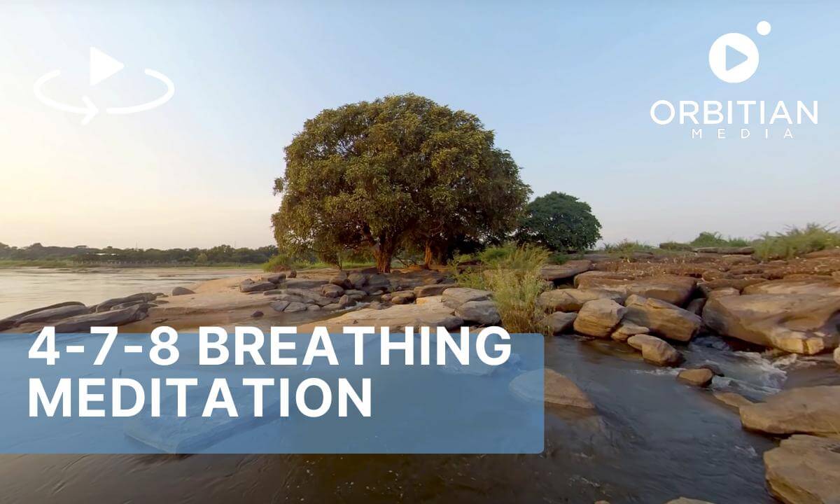4-7-8 Breathing Technique: Calm River VR Meditation | DeoVR