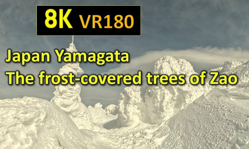Japan Yamagata The frost-covered trees of Zao | DeoVR
