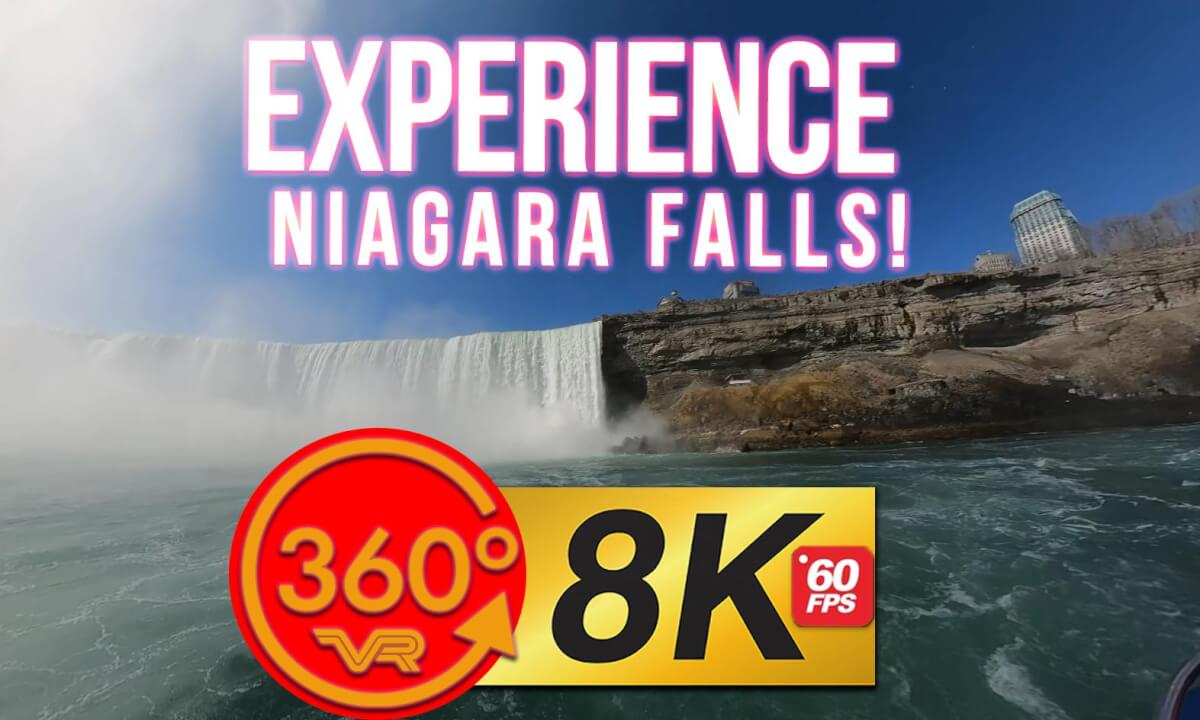 Virtual Niagara Falls Canada Experience | VR 360 8K | DeoVR