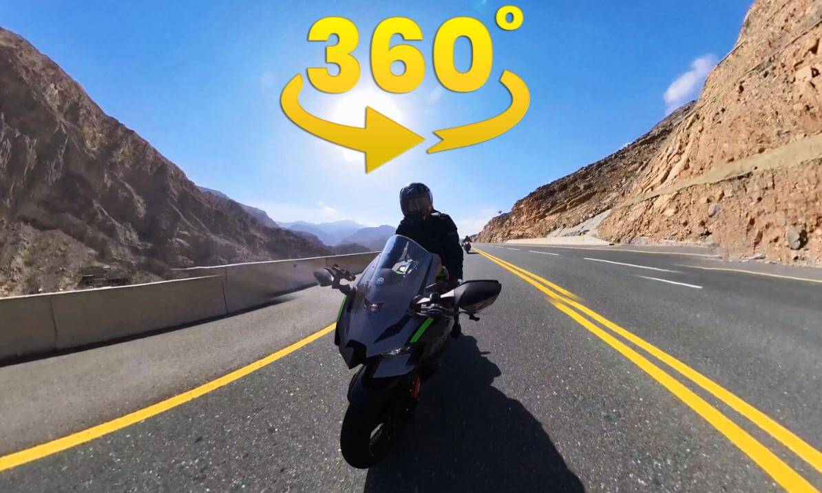 360 Bike Ride In Mountains | DeoVR