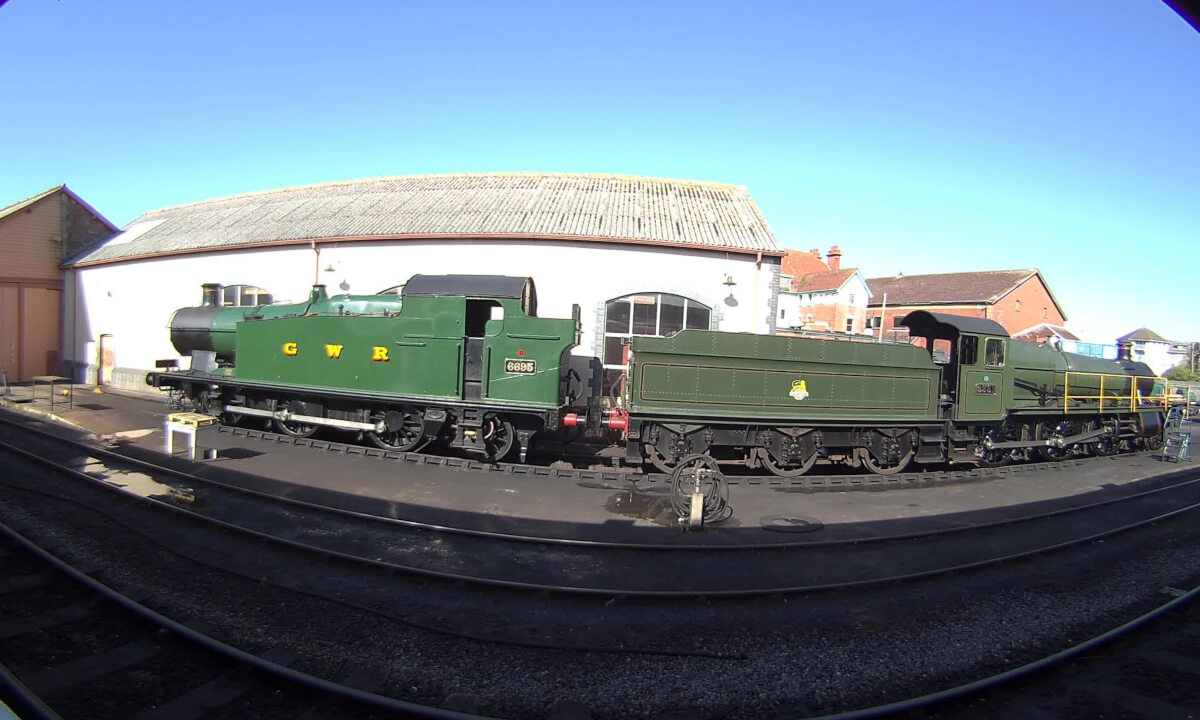West Somerset Railway Steam Train | DeoVR